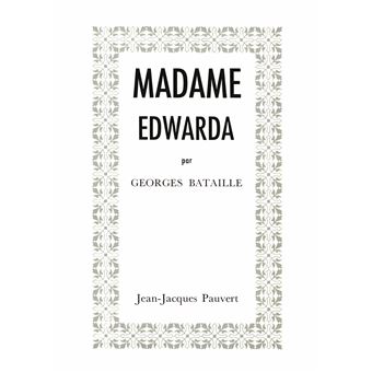 Madame Edwarda - Georges Bataille - Achat Livre ou ebook | fnac