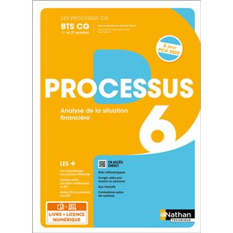 Les processus BTS CG - Processus 6 BTS CG 1ère et 2ème années - 2024 ...