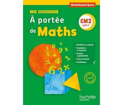 Le Nouvel A portée de maths CM2 - Livre élève Edition 2016 - broché ...