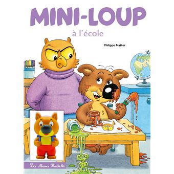 Mini-Loup - Mini-Loup à l'école (avec 1 figurine) - Philippe Matter ...