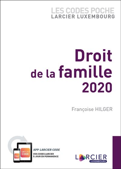 Code poche Larcier Luxembourg - Droit de la famille - broché ...