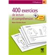 400 exercices de lecture et compréhension Avec CD-ROM - broché - Marie ...
