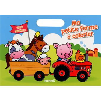 Ma petite ferme à colorier - broché - Nadine Piette - Achat Livre | fnac