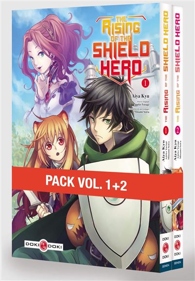 The Rising Of The Shield Hero - The Rising of the Shield Hero - Pack promo vol. 01 et 02 ...
