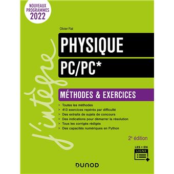 Physique Méthodes et exercices PC/PC* 2nde édition - broché - Olivier ...