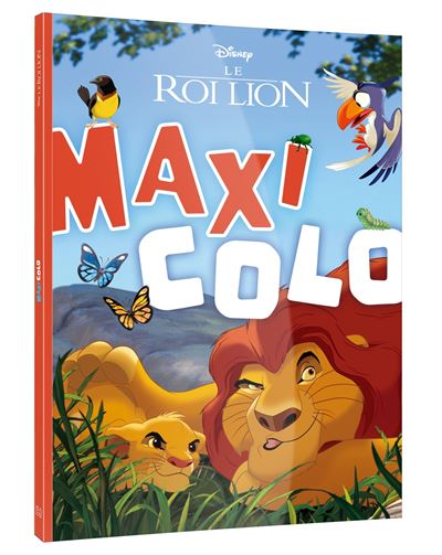 The Lion King - LE ROI LION MAXI COLO - Walt Disney - paperback, Boek ...