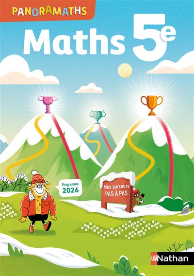 Panoramaths Mathématiques 5e - Manuel élève - 2026 - broché - Julie ...