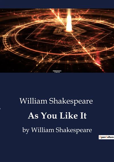 As You Like It By William Shakespeare - broché - William Shakespeare ...