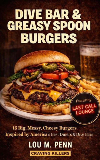 Dive Bar & Greasy Spoon Burgers: 16 Big, Messy, Cheesy Burgers Inspired ...