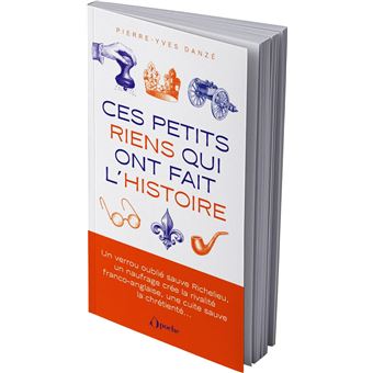 Ces petits riens qui ont fait l'histoire - Poche - Pierre-Yves Danzé ...
