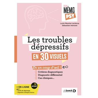 Mon mémo psy - Les troubles dépressifs en 30 visuels Critères ...