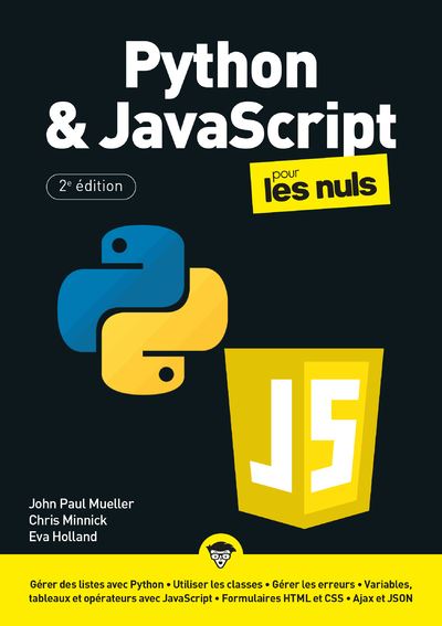 Pour Les Nuls - Python et JavaScript Mégapoche pour les Nuls 2e édition ...