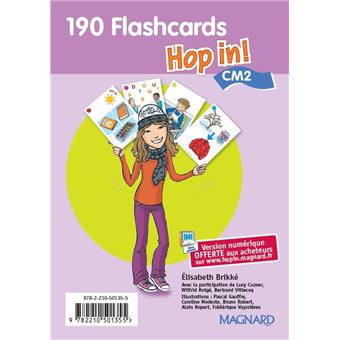 Hop in! Anglais CM2 (2015) - Flashcards Avec flascards papier et ...