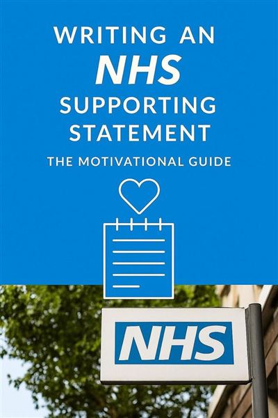 Mastering NHS supporting statements: A Step-by-Step Guide to Writing ...
