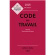 CODE DU TRAVAIL 2025 ANNOTE COMMENTE EN LIGNE - gebonden - Christophe ...
