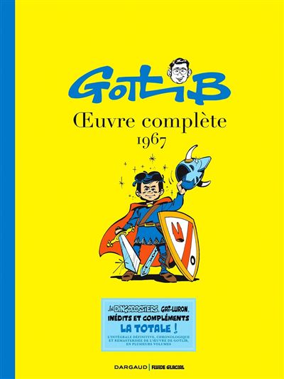 Gotlib OEuvre complète 1967 (intégrale Dargaud / Fluide Glacial) - édition spéciale CBD - relié ...