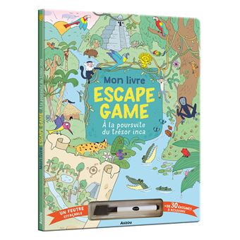 Mon livre escape game + 1 feu - cartonné - Candela Ferrandez, Laurence ...