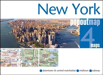 NEW YORK POPOUT MAPS - POPOUT MAP - Achat Livre | fnac