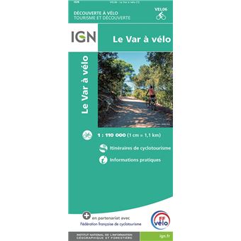 Vel06 - var a velo Echelle 1:100 000 - Collectif - Achat Livre | fnac