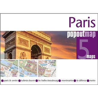 PopOut Maps - PARIS POPOUT MAPS - POPOUT MAP - Achat Livre | fnac