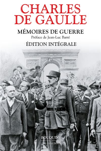 Mémoires de guerre - Dernier livre de Charles de Gaulle - Précommande ...