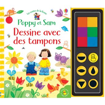 Poppy et Sam - Poppy et Sam - Dessine avec des tampons - Sam Taplin ...