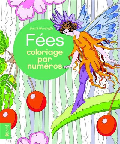 Fées coloriage par numéros - broché - David Woodroffe - Achat Livre | fnac