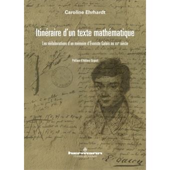 Itinéraire d'un texte mathématique Les réélaborations des écrits d ...