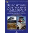 Dispositions constructives parasismiques des ouvrages en acier, béton ...
