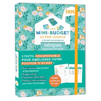 Mon mini-budget ultra-simple Mémoniak, sept. 2024 - déc. 2025 - broché ...