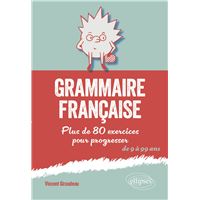 4 avis sur Grammaire française Vincent Giraudeau - broché | fnac