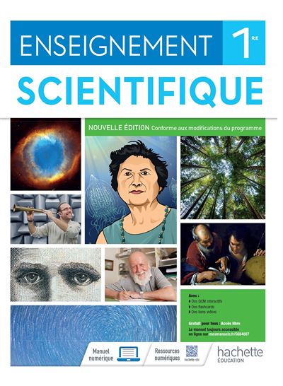 Enseignement scientifique 1re - Livre élève Edition 2024 - broché ...