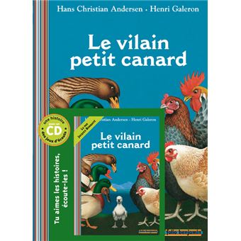 Le vilain petit canard - Livre CD - Hans-Christian Andersen, Régis ...