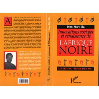 Innovations sociales et renaissance de l'Afrique Noire Les défis du ...