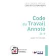 Code poche Promoculture-Larcier - Code du travail annoté 2019 À jour au 1er février 2019 ...
