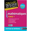 Mathématiques T01 (concours professeur des écoles) 2015 Tome 01 ...