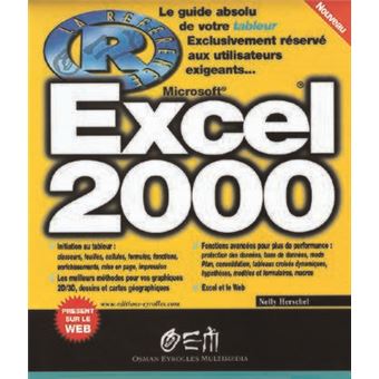 Excel 2000 La référence - broché - Nelly Herschel - Achat Livre | fnac