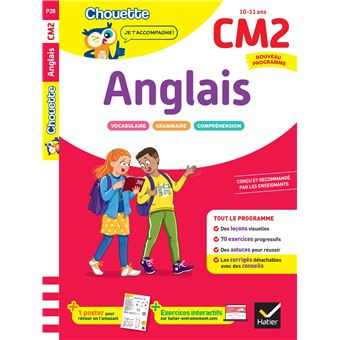 Anglais CM2 - Cahier de soutien nouveau programme Leçons et exercices ...