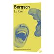 Le Rire - Poche - Henri Bergson, Henri Scepi, Daniel Grojnowski - Achat ...