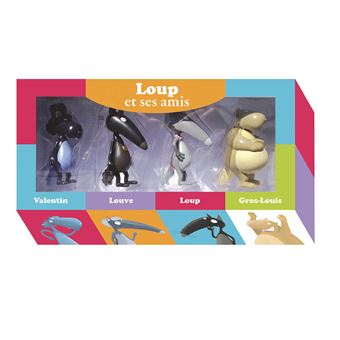 Loup - Loup - Louve - Valentin et Gros-Louis - Figurines loup et ses ...