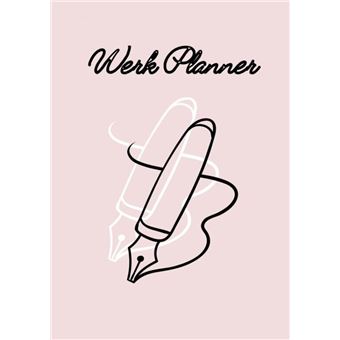Werkplanner - To Do Planner - A4 ongedateerd Pink. Werk Planner 100 ...