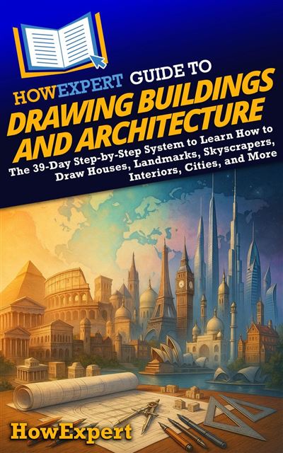 HowExpert Guide to Drawing Buildings and Architecture The 39-Day Step ...