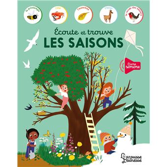 Ecoute et trouve Les saisons - cartonné - Marie Paruit - Achat Livre | fnac