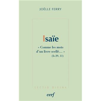 Isaïe - broché - Joëlle Ferry - Achat Livre | fnac