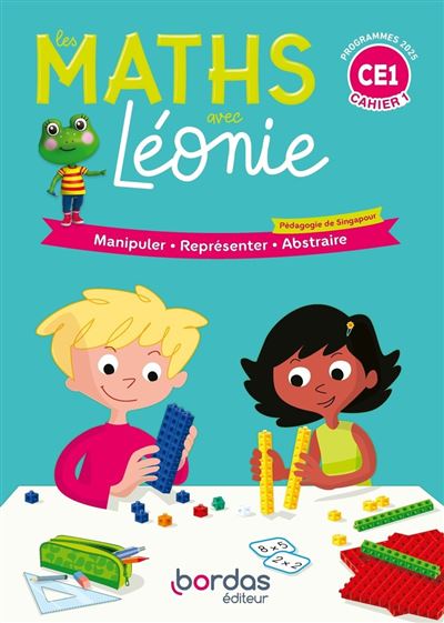 Les Maths Avec Léonie - 2 cahierscoffret - LES MATHS AVEC LEONIE CE1 ...