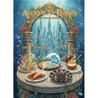 Atlantis Recipe Book: Mythical Lost City Dishes Cookbook (PDF Printable ...