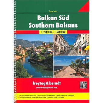 Balkan sud - southern balcan superatlas 1/200 000 - broché - Collectif ...