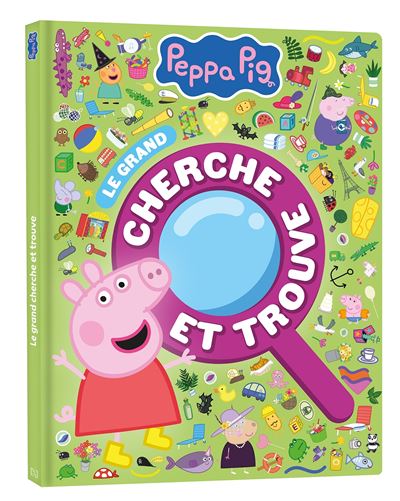 Peppa Pig - Grand livre cartonné - Peppa Pig - Le grand cherche et ...
