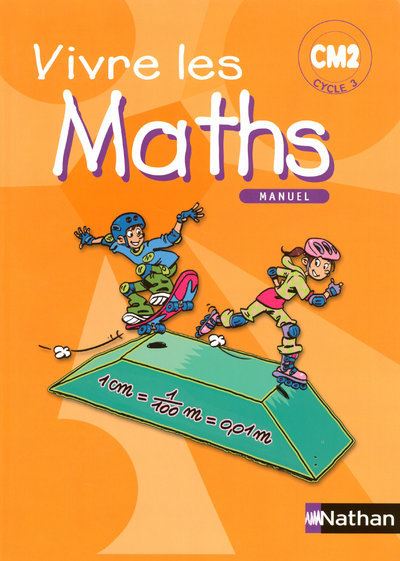 Vivre les maths cm2 cycle 3 manuel - broché - Collectif - Achat Livre | fnac