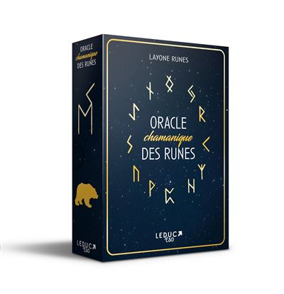 L'oracle chamanique des runes 33 cartes - Boîte ou accessoire - Layone ...